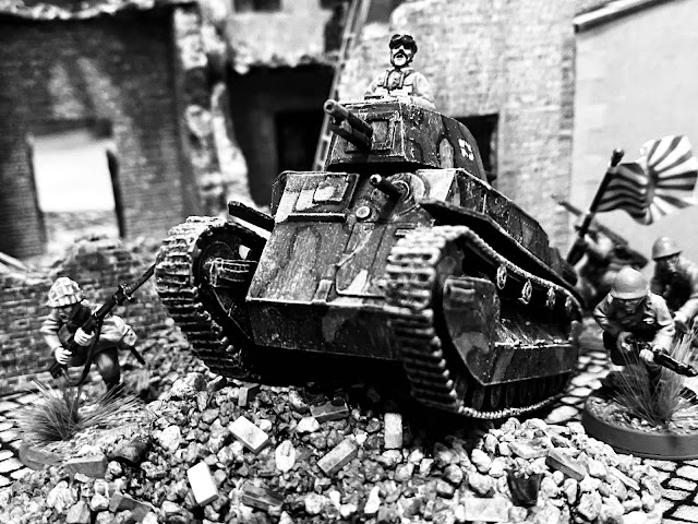 Major Thomas Foolery's War Room: IJA Type 89 Tank and Type 94 AA Truck