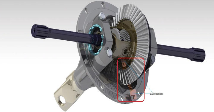 Advance Differential Gear Backlash Measurement Sensor System.