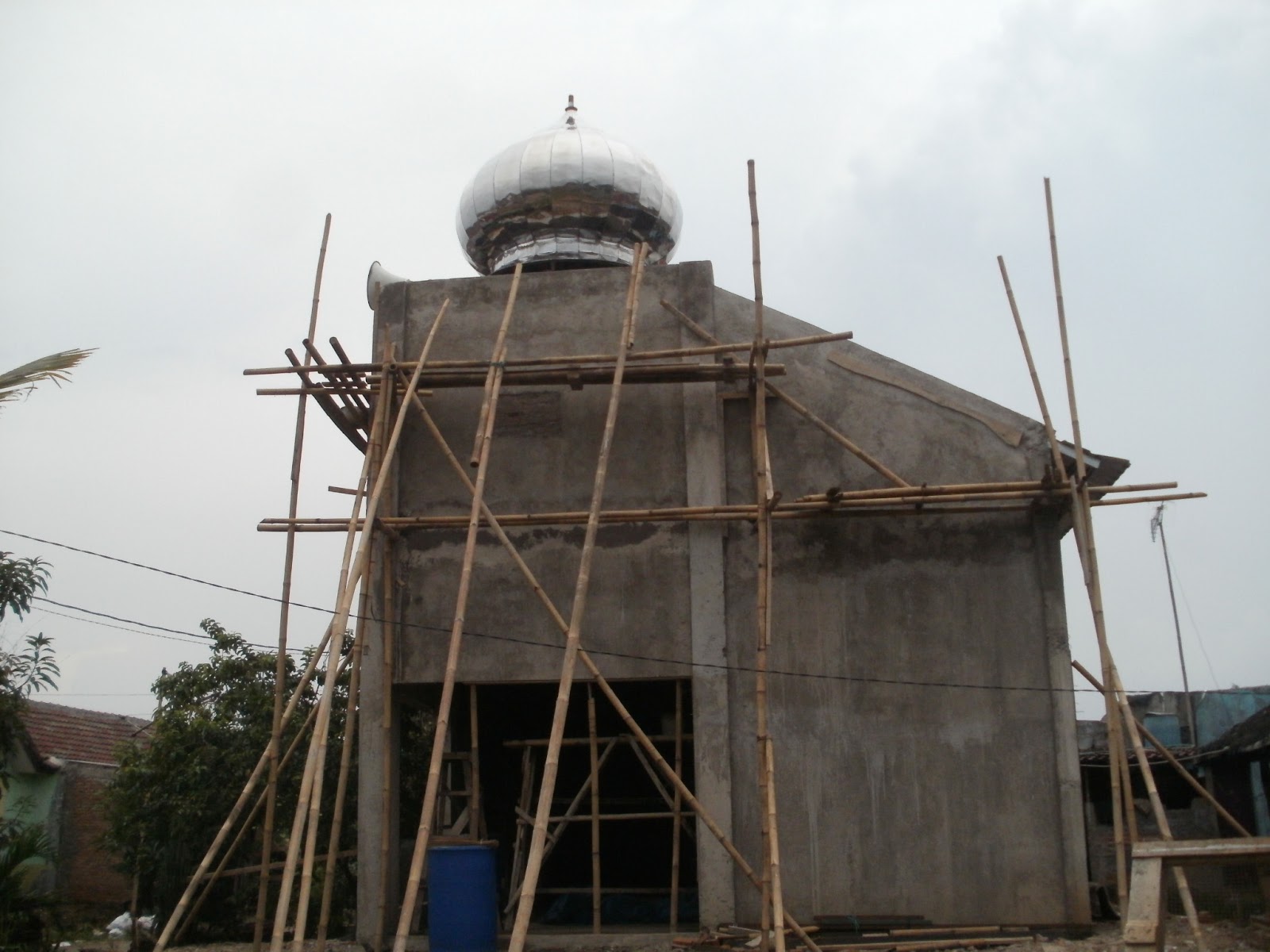 Musholla Alhikmah Griya Setu Permai: Foto Pembangunan