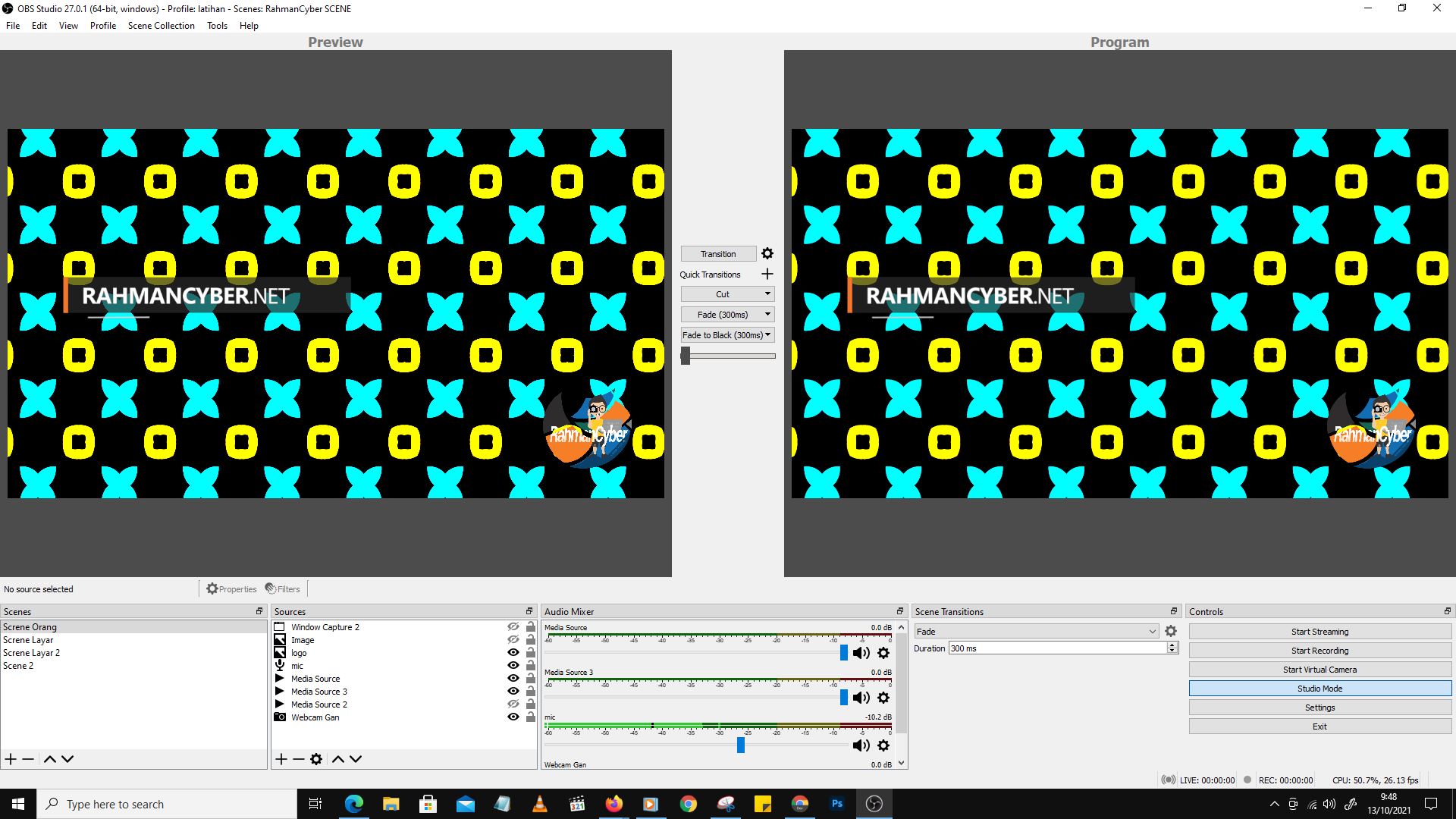 Pengertian OBS (Open Broadcaster Software) dan tujuan kegunaannya