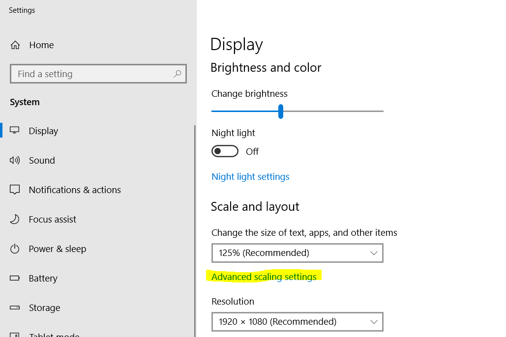 Cara perbaiki tampilan aplikasi yang Blur pada Windows 10 - ASHADIN
