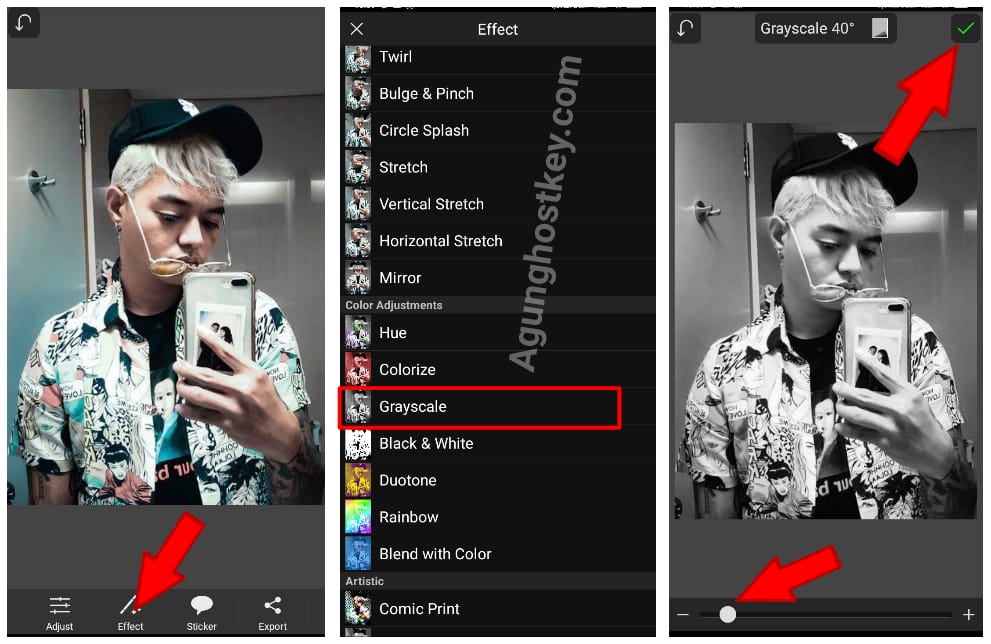 2 Cara Membuat Editan Foto Efek Aquamarine Modal Hp Android - Agung Hostkey