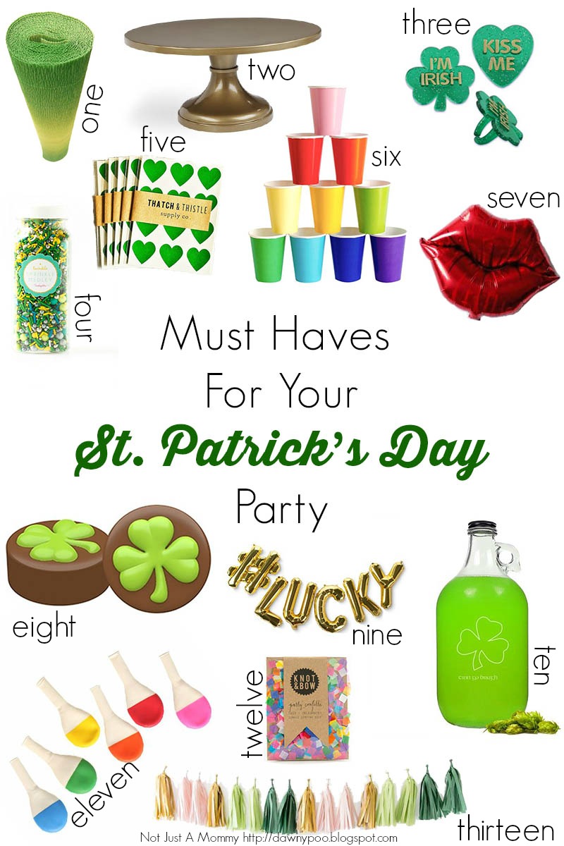 13 Must Haves For Your St. Patrick's Day Party - Revel and Glitter