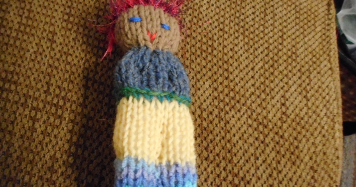 Knitting Nelly's Yarn Cache: Mini Comfort Doll Pattern