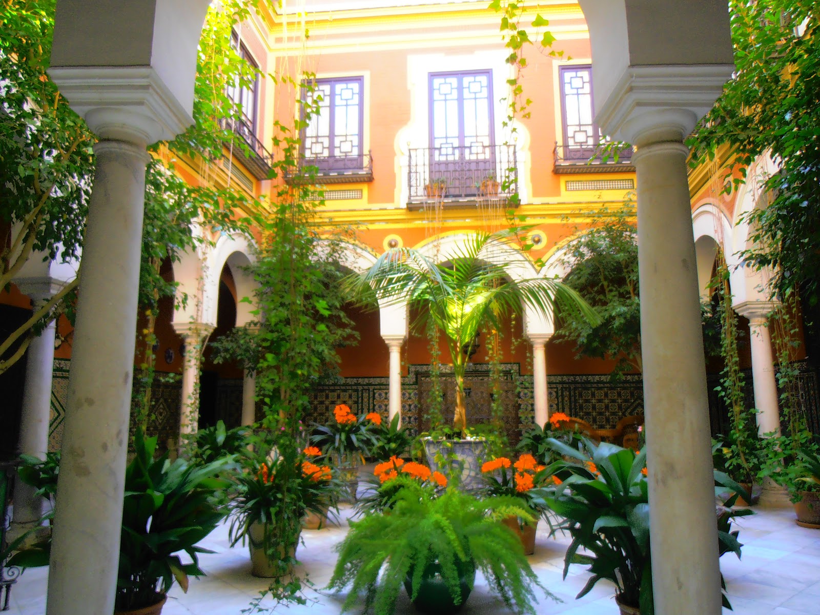 Días de aplomo: PATIO SEVILLANO