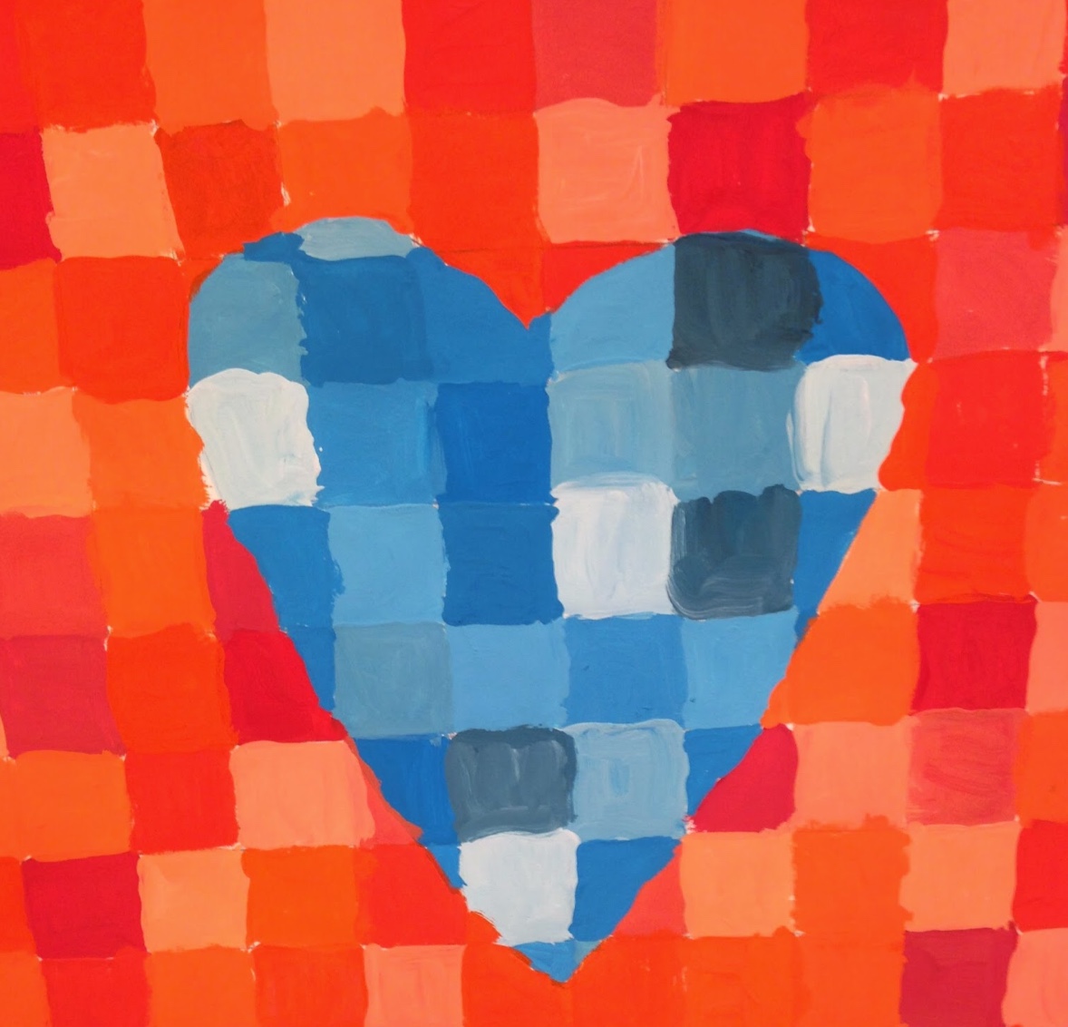 Art Room Blog: Valentine's Day Heart Art...