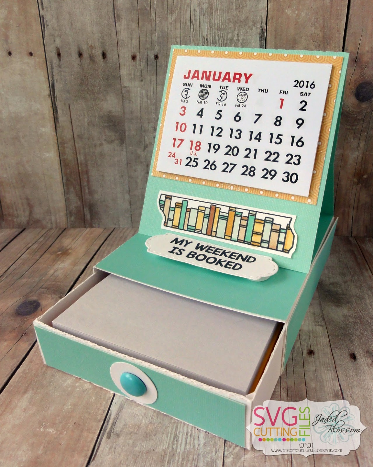 The Cricut Bug: Post It Note Box and Coaster Set