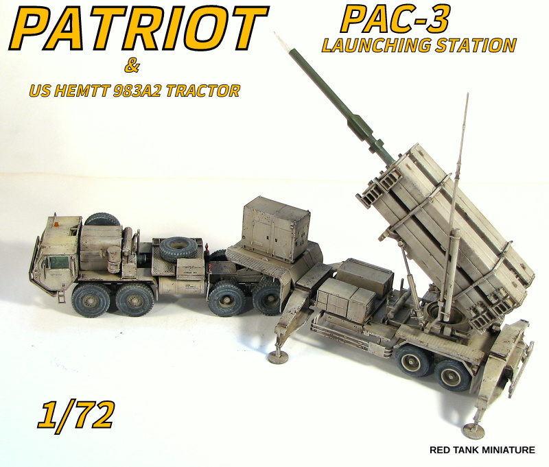 Gulumik Military Models: PATRIOT PAC-3 1/72