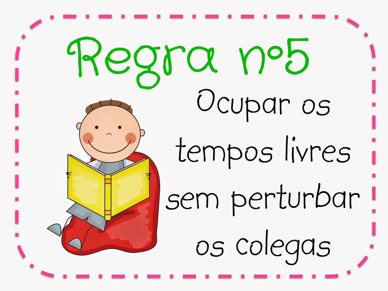 Regras De Convivência Na Sala De Aula Para Imprimir - NAZAEDU