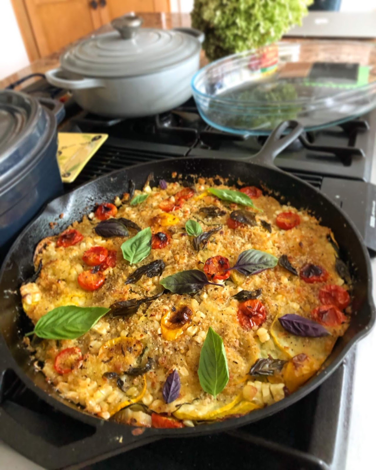 Zucchini & Corn Gratin