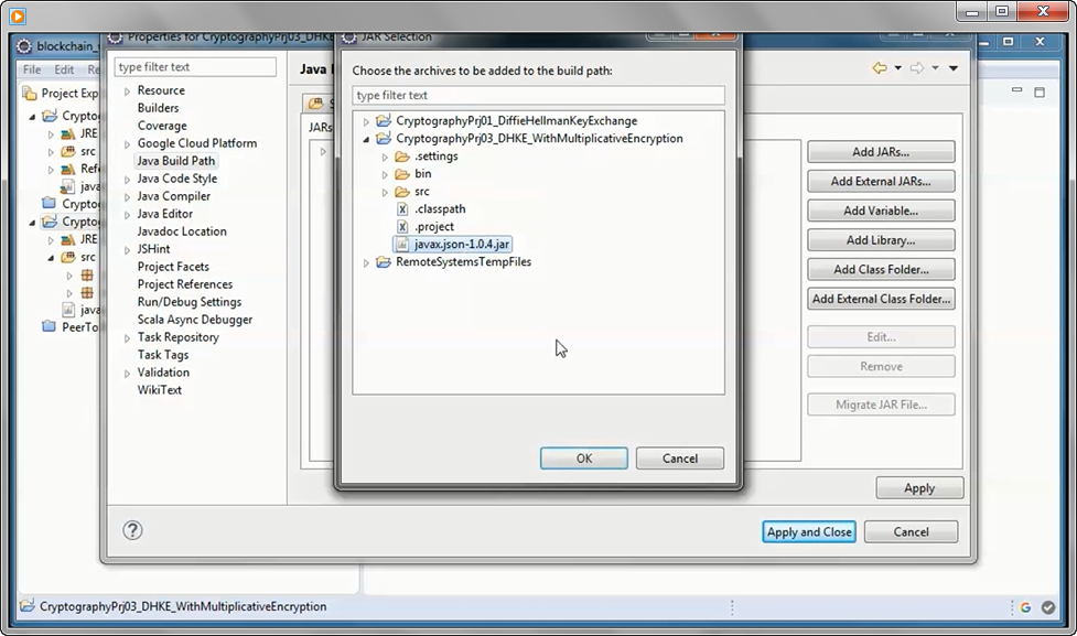 Prototype Project: Public Key Cryptography + DHKE w/ Encryption + JAVA