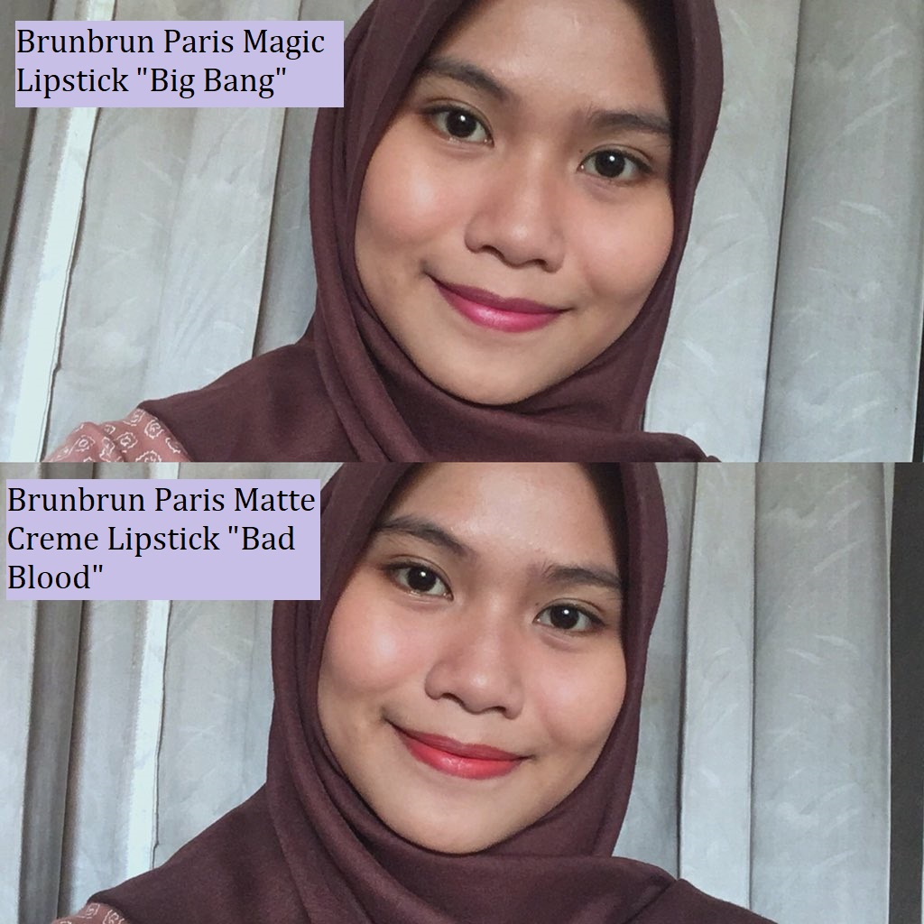 [REVIEW] BRUNBRUN PARIS MATTE CREME LIPSTICK & MAGIC LIPSTICK ...