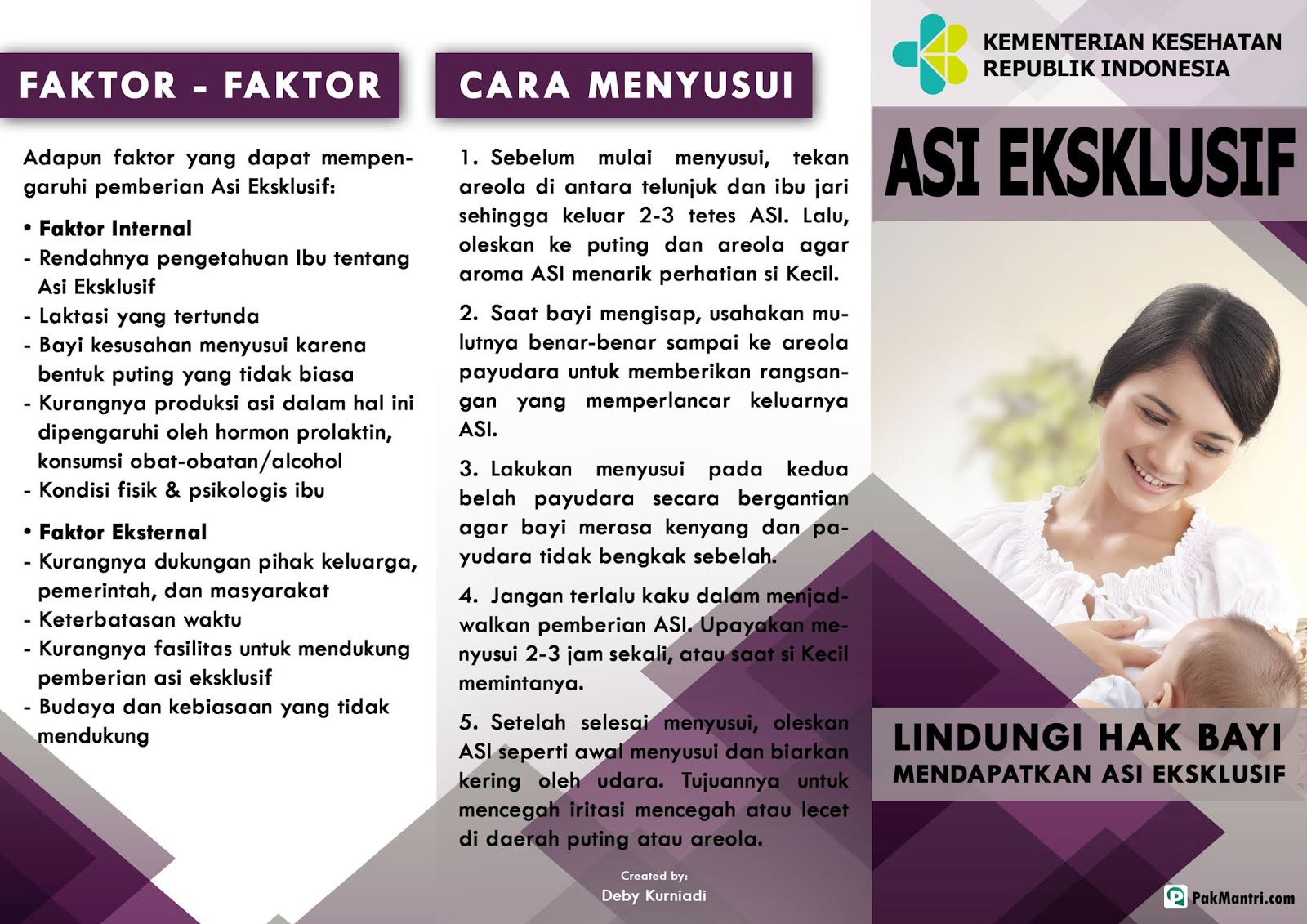 Pentingnya Pemberian ASI Eksklusif