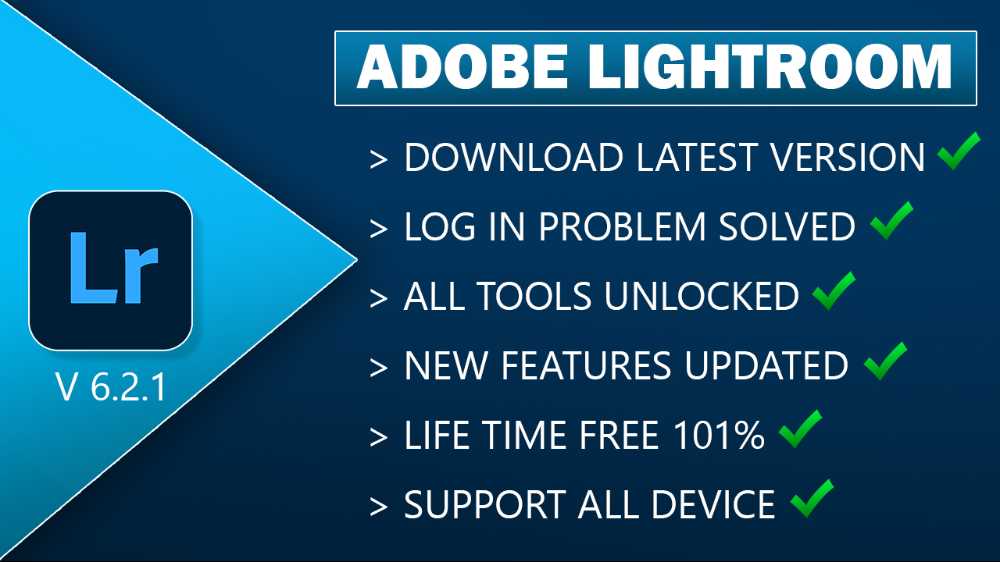 Adobe Lightroom Fully Cracked & Latest Version Apk Download
