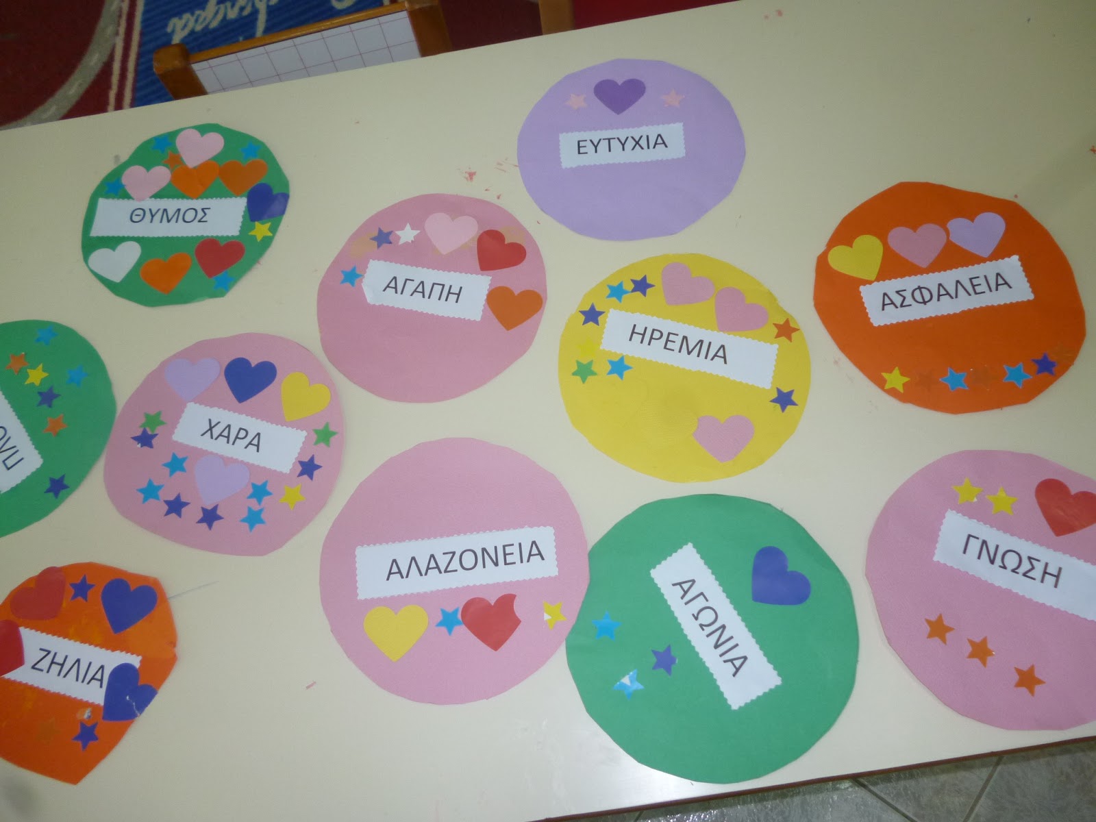 Μικρό Νηπιαγωγείο : Συναισθήματα
