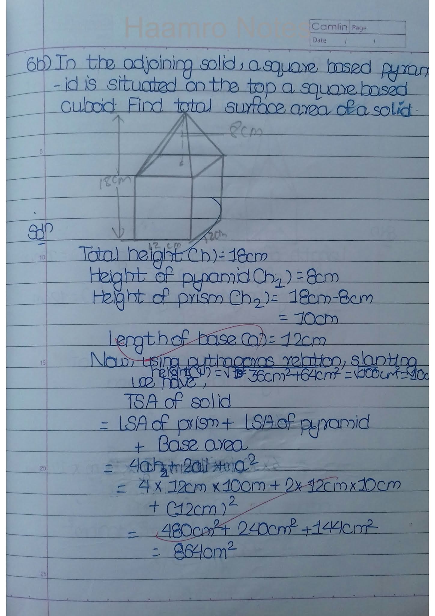 Chapter-7 | Mensuration: Prism and Pyramid | Class 10 Speedy Maths ...