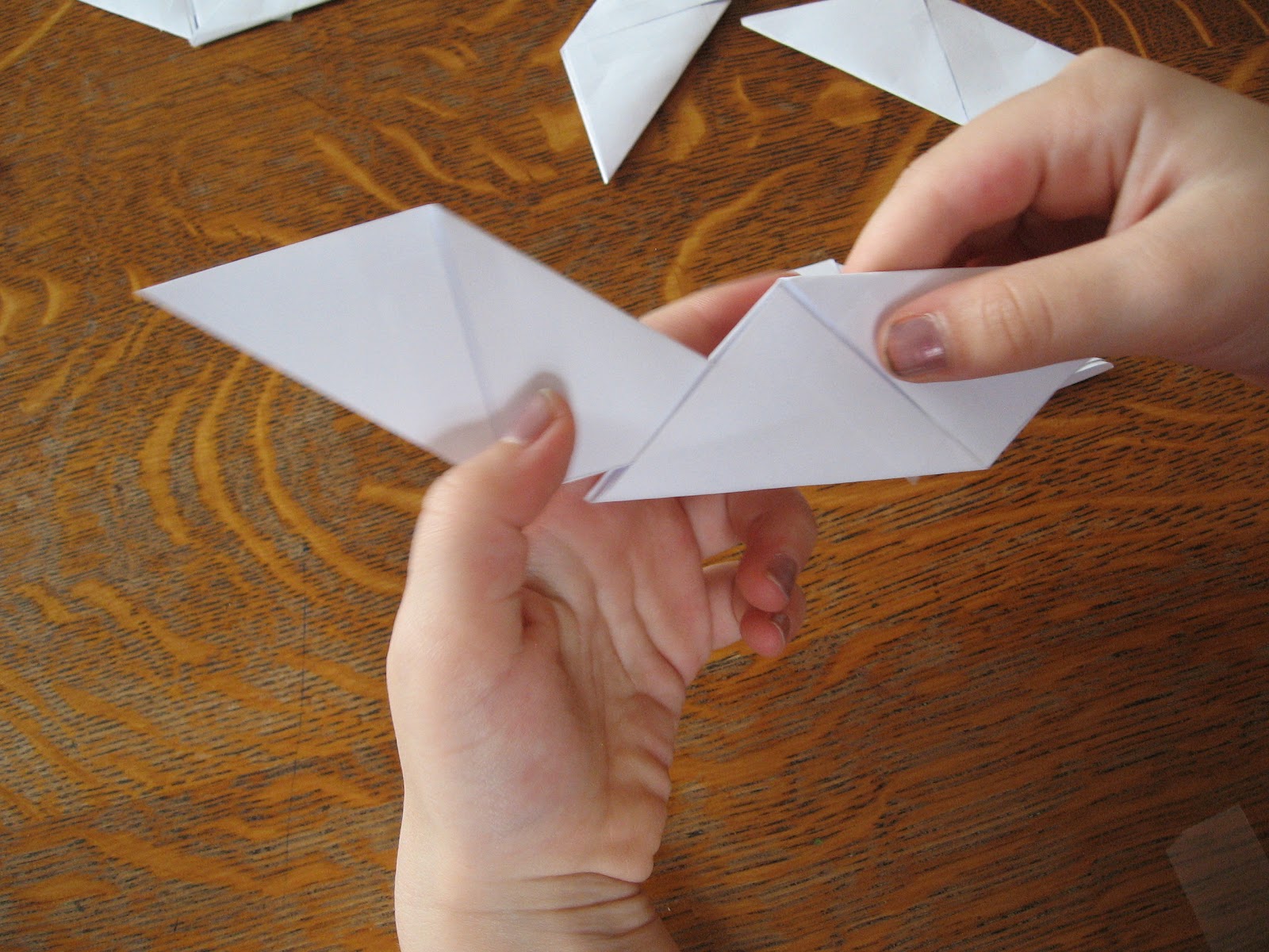 Almost Unschoolers: Paper Frisbee Geometry