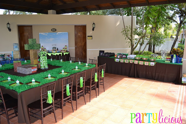 Partylicious Events PR: {Minecraft Birthday Party}