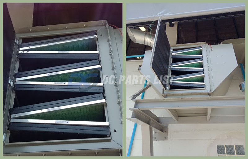 Activated carbon filter unit (ระบบกำจัดกลิ่น)