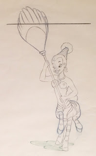 Animation Collection: Original Production Animation Drawing of Nubian ...