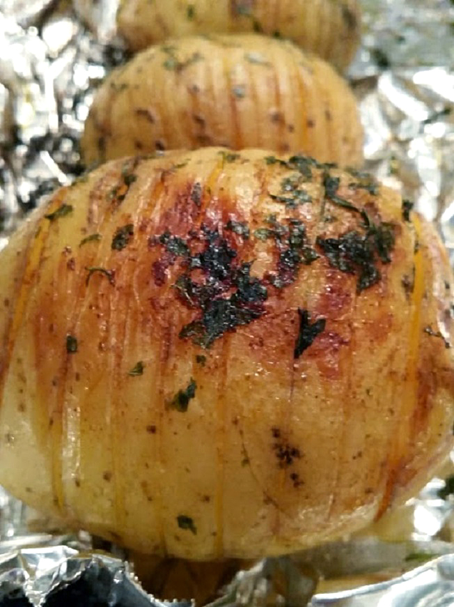 Buffalo Hot Sauce Baked Potatoes | What's Cookin' Italian Style Cuisine