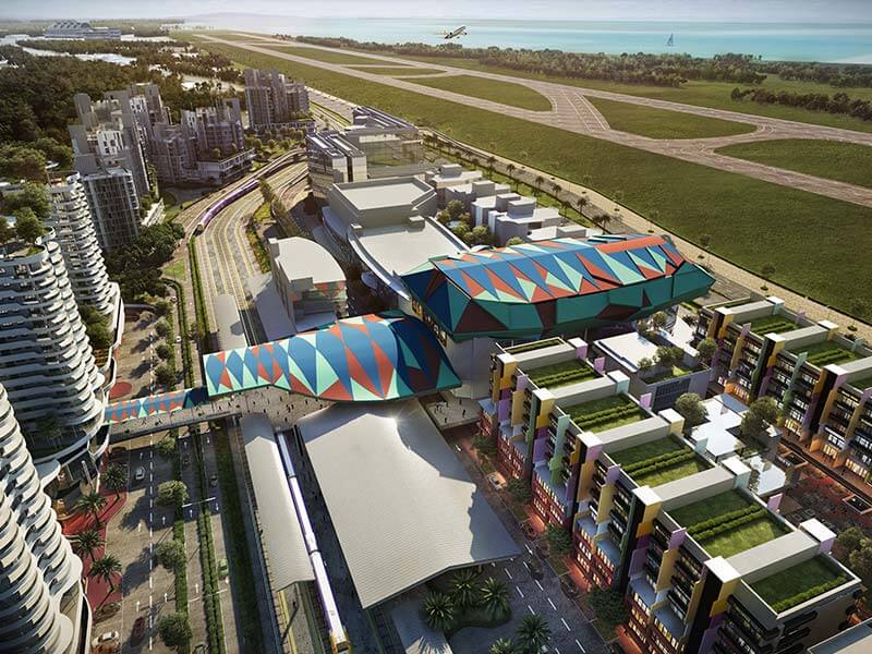 Provision for Light Rail Transit (LRT) in Aeropod project in Sabah!