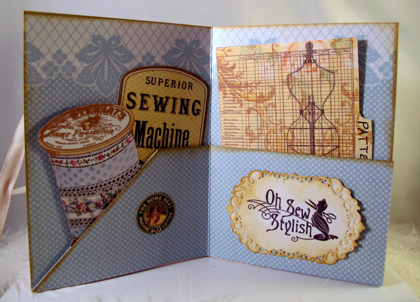 DAR'S CRAFTY CREATIONS: A Pretty Little POCKET Book Tutorial!