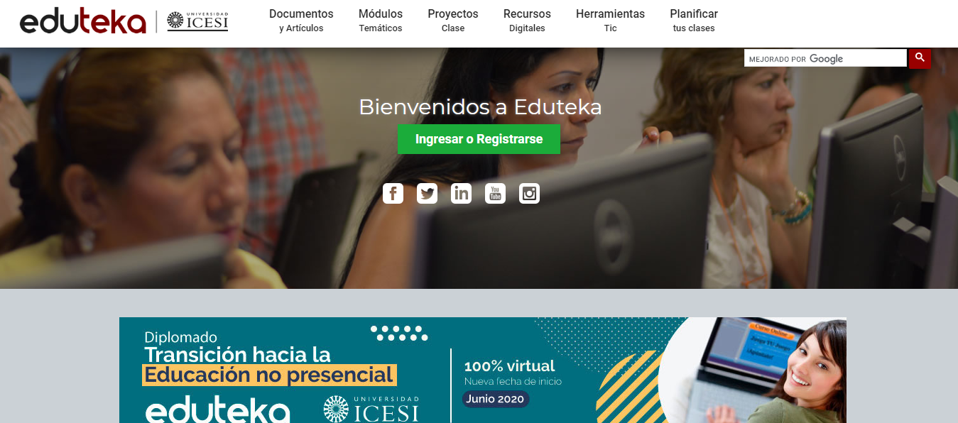 3 Webs Institucionales Orientadas al Docente