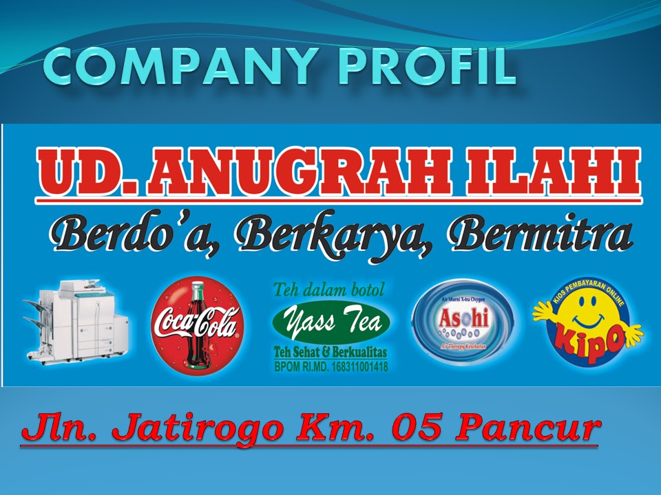 CONTOH COMPANY PROFIL: Oktober 2015