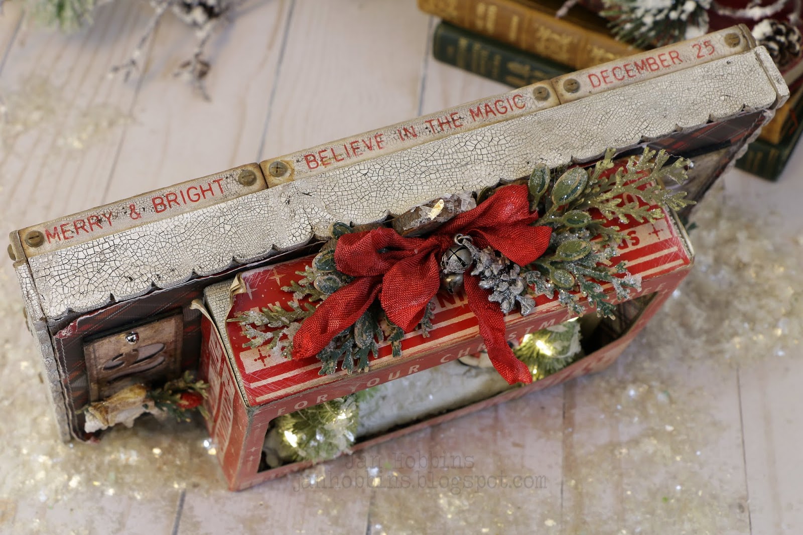 CHRISTMAS VIGNETTE TRAY - TIM HOLTZ CHRISTMAS IDEA-OLOGY 2019 RELEASE ...
