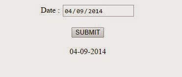 Catch up Coding: Input Date