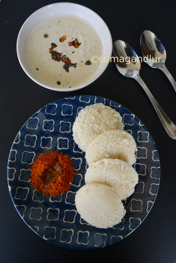 Veggie Platter: A - Z Andhra Recipes ~ I for Idli Karam Podi / Karappodi