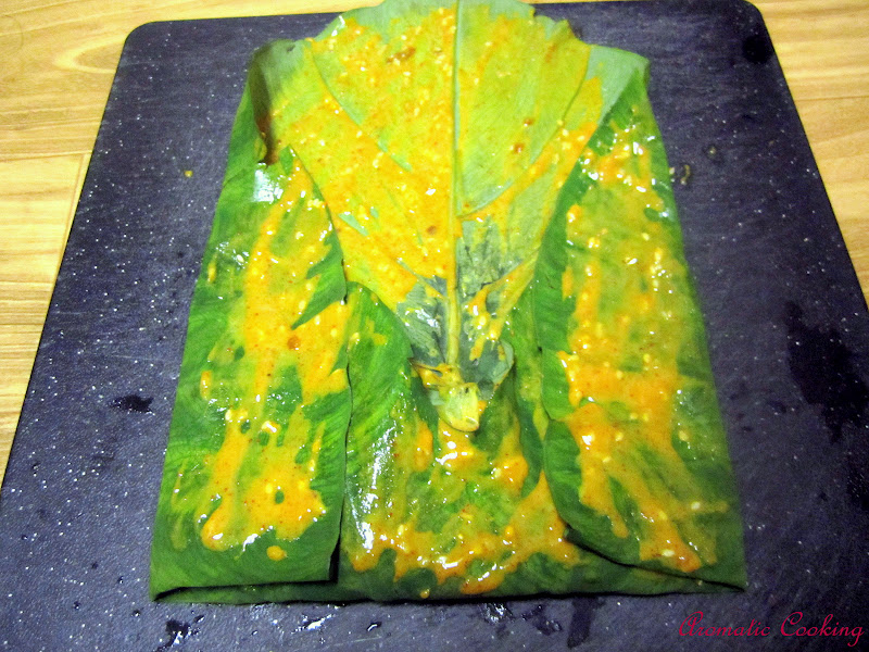 Aromatic Cooking: Patra (Snack With Colocasia Leaves)