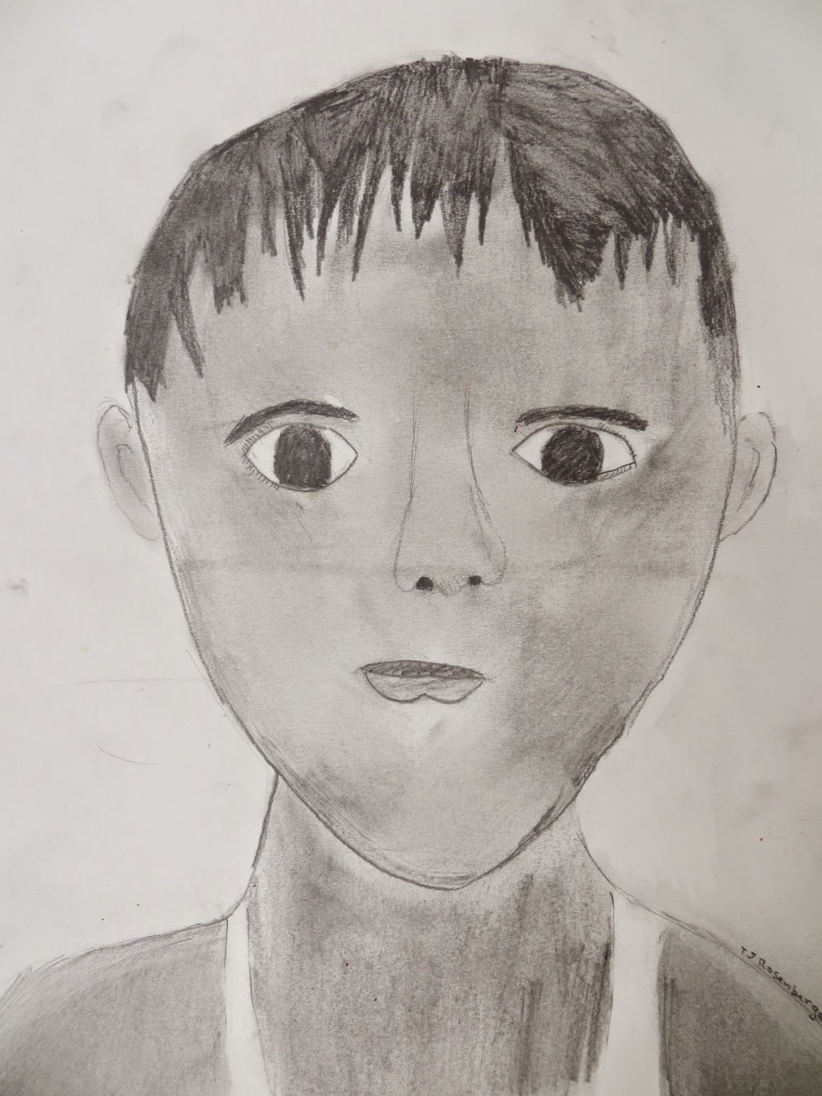 Shana's Art Room : Portrait Drawings- 8th Grade