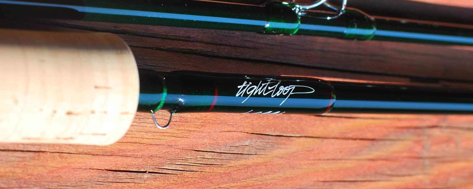 Handcrafted graphite and fiberglass fly rods: The Rods