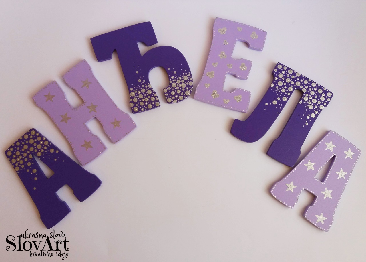 Ukrasna slova : Srebrno : SlovArt - Ukrasna slova | Ramovi | Satovi ...