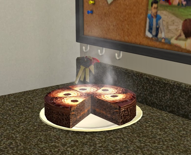 TheNinthWaveSims: The Sims 2 - Chocolate Decadance Cake