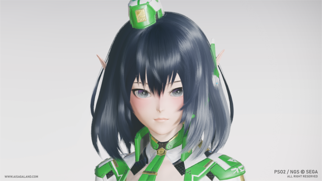 PSO2 NGS Character Creation - Liu Lin - Aisaga Land