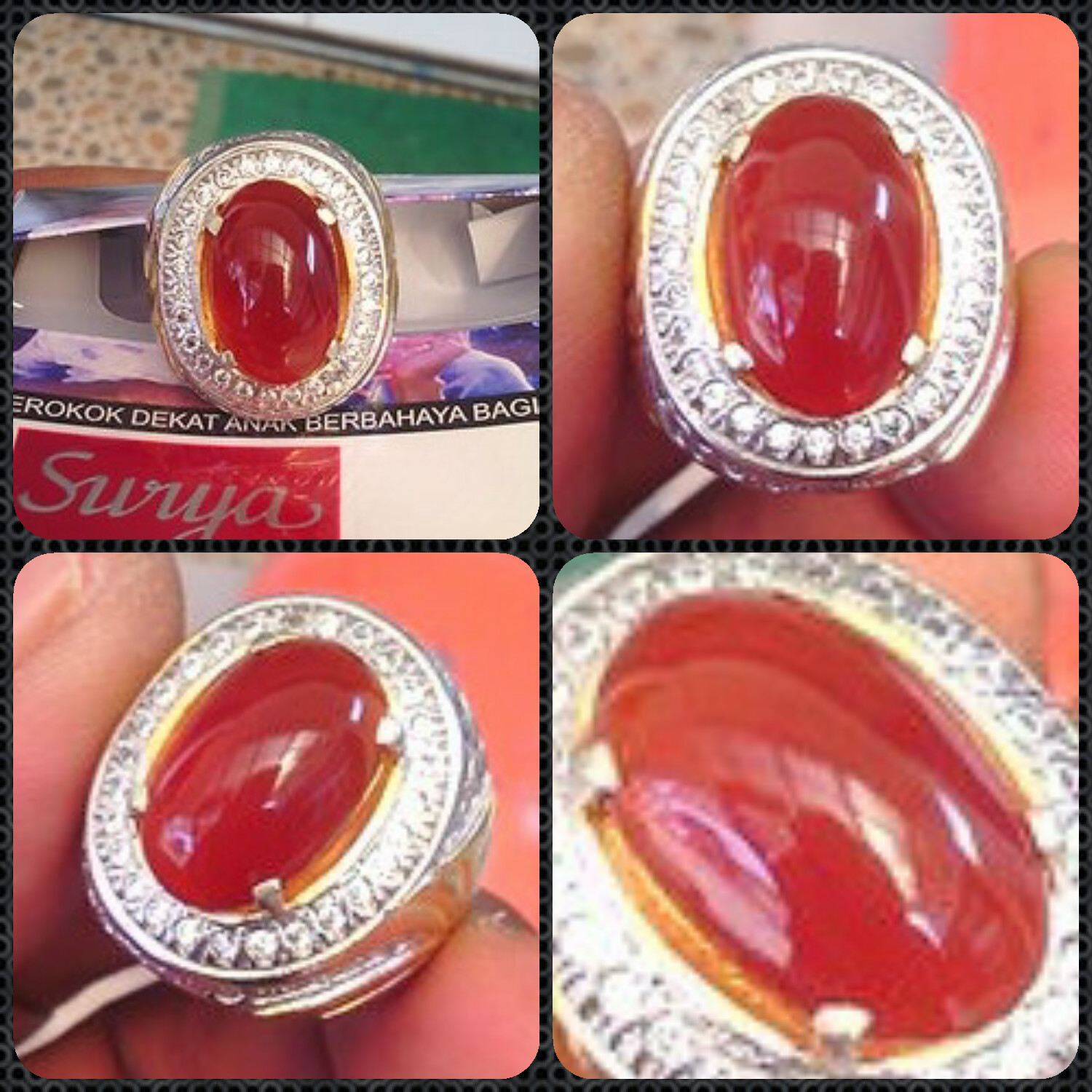 CAHAYA BATU MULIA: Rafflesia / Chalcedony / Cempaka/Anggur