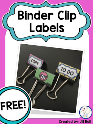 Clearly Primary: My "Must Have" Supplies for Back To School: Binder Clips