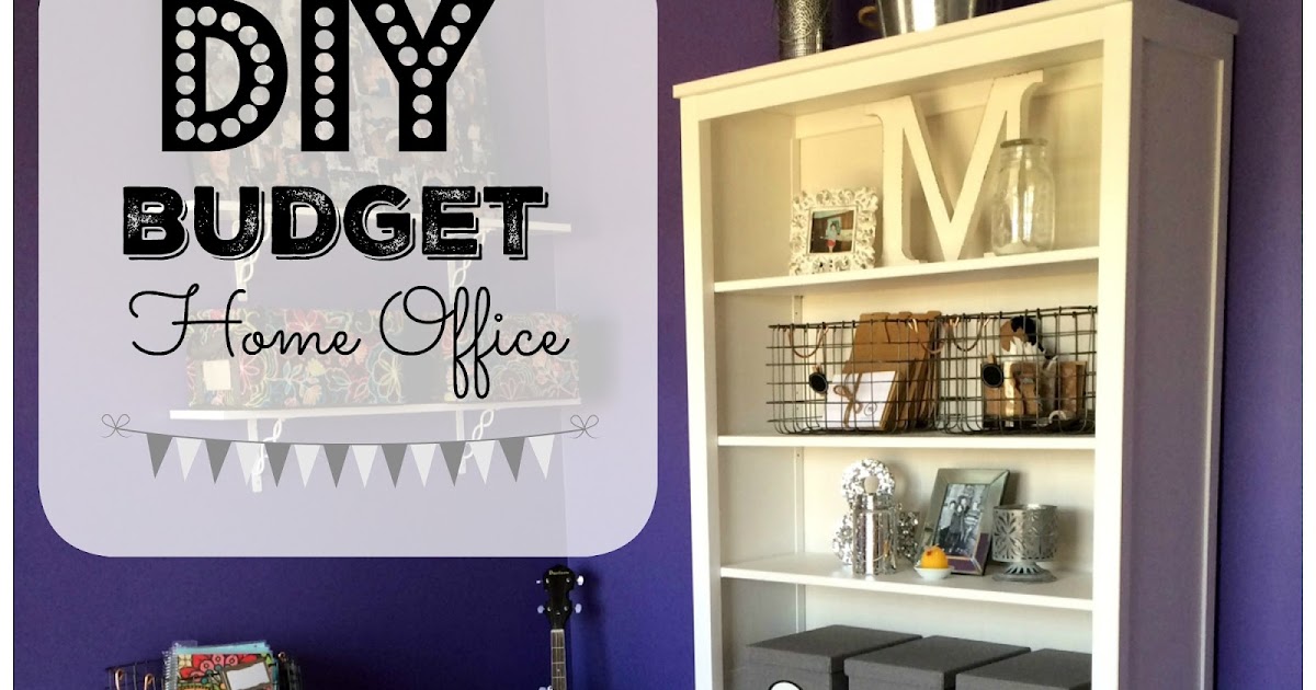 DIY Budget Home Office | My Bashful Life