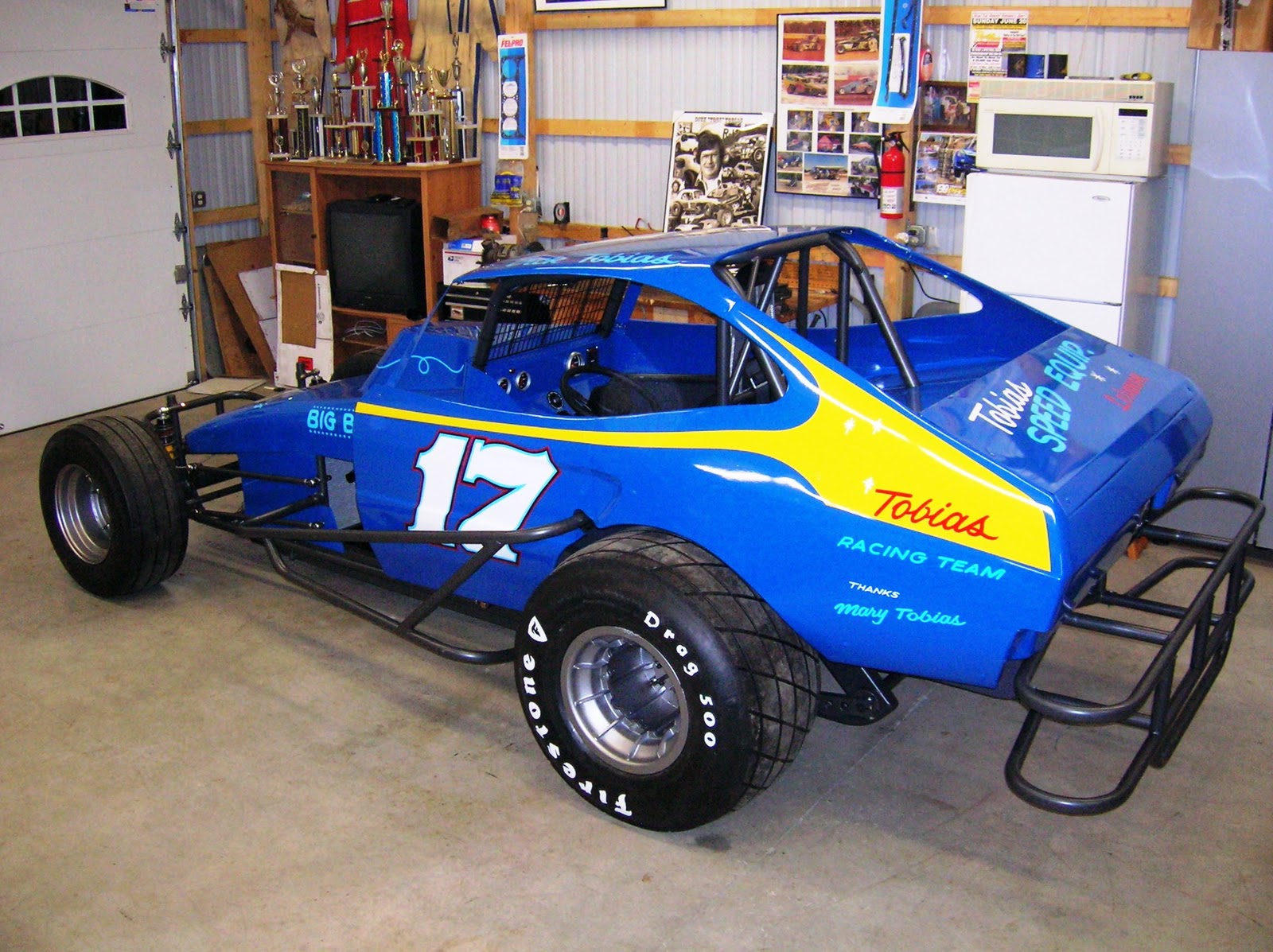 RUB RAILS & ROOSTER TAILS: TOBIAS FAMILY TRIBUTE AT MOTORSPORTS 2012