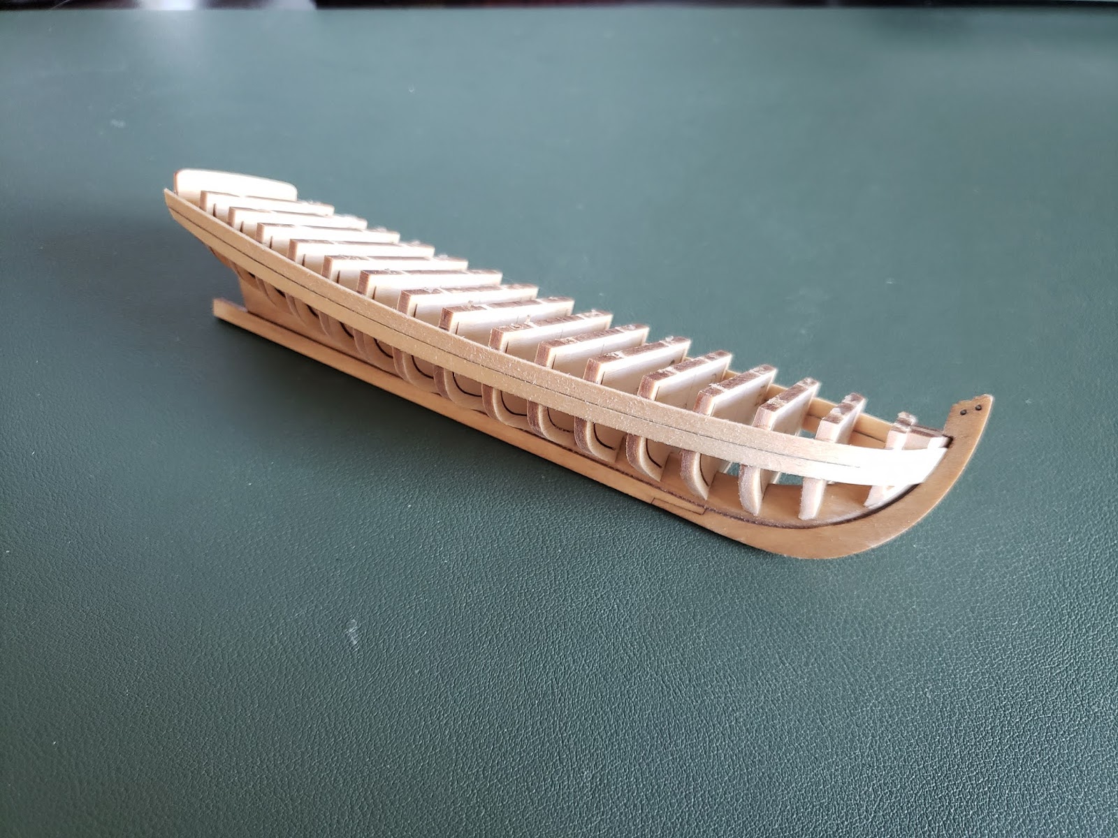 J White's Gallery: 18th Century Longboat - Model Shipways 1:48 - Part 2