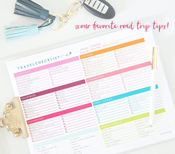 IHeart Organizing: Our Favorite Road Trip Tips!