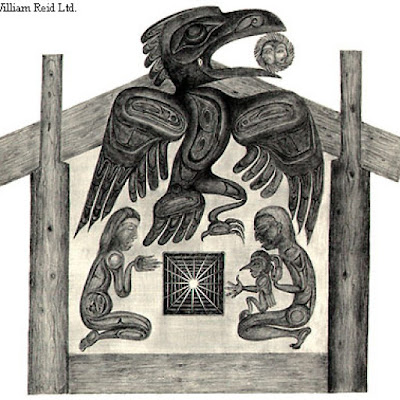 Artwork of Larry Vienneau Jr: RAVEN STEALS THE LIGHT