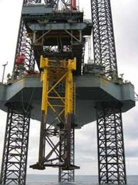 Offshore Base: Offshore oil gas jackup drill rig-Trident VIII