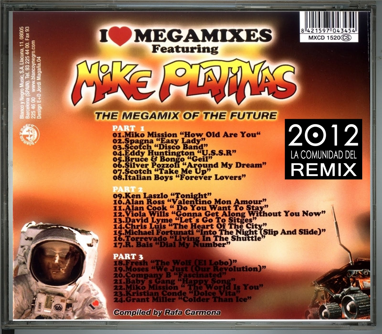 La Comunidad Del Remix: I Love Megamixes Featuring Mike Platinas - Dj ...