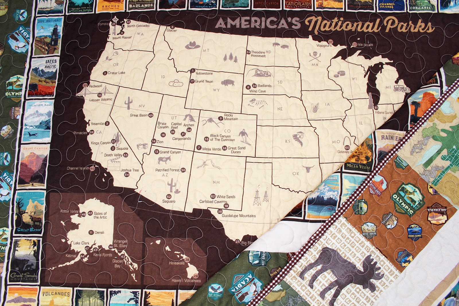 A Bit of Scrap Stuff - Sewing, Quilting, and Fabric Fun: National Parks ...