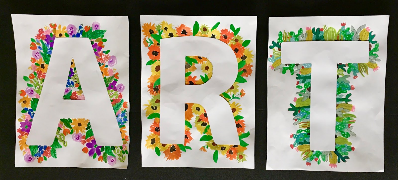 Letter T Art Projects