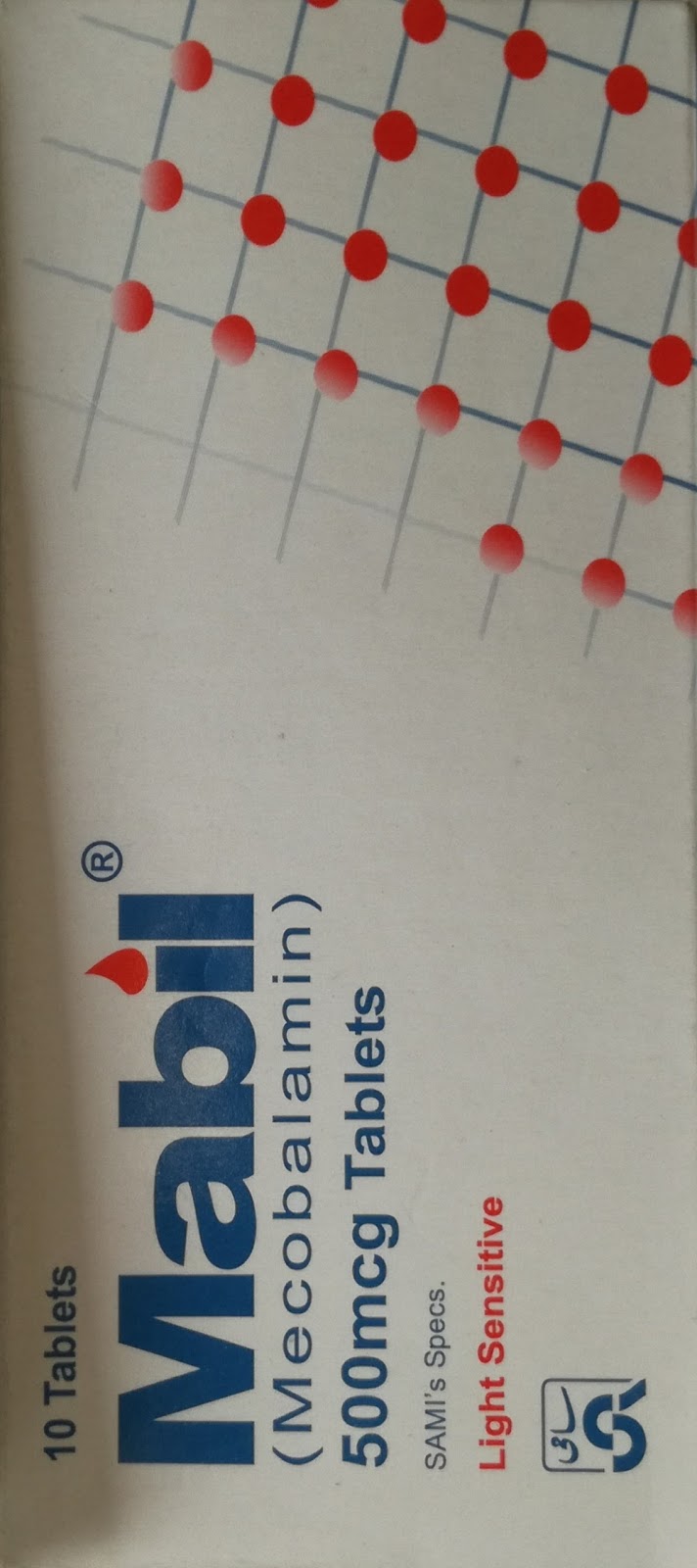 Medicine Guide: Mabil mecobalmin Tablets and Injections by Sami